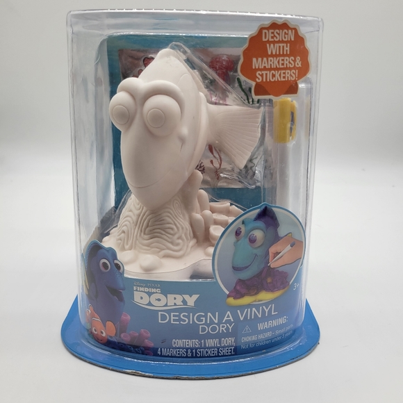 Disney | Art | Disney Pixar Finding Dory Design A Vinyl Dory | Poshmark